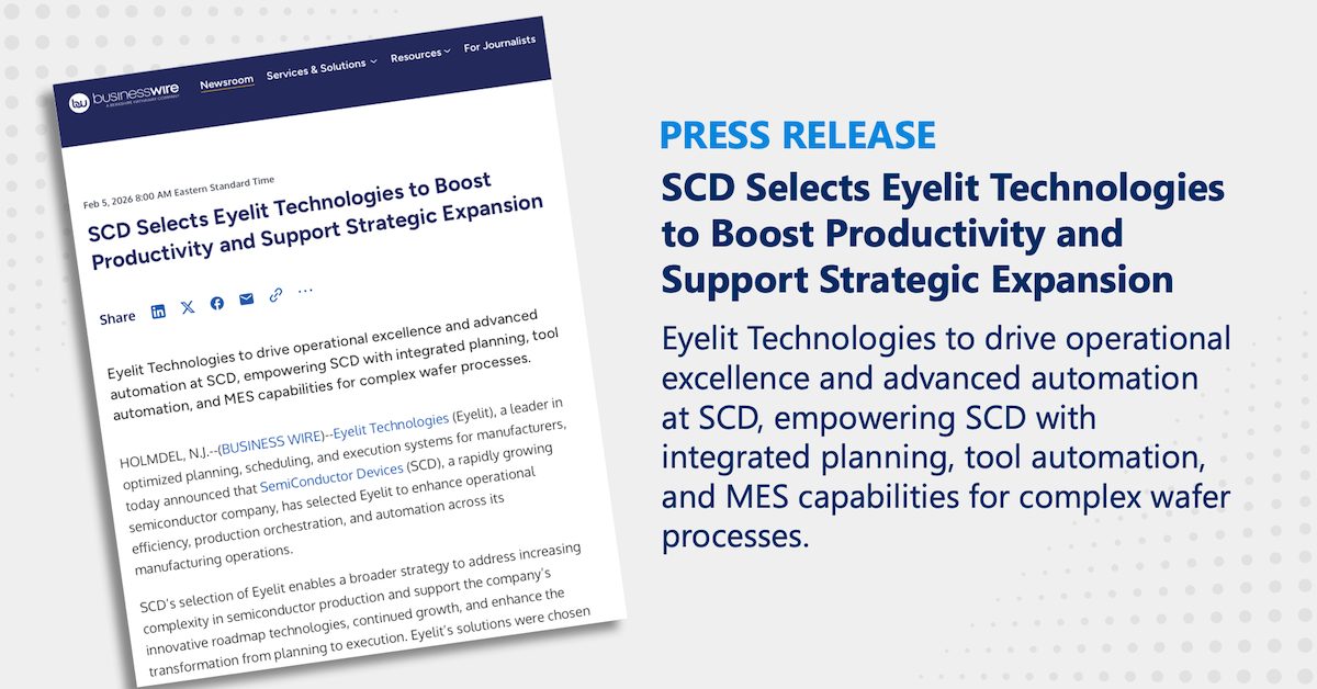 SCD Selects Eyelit Technologies to Boost Productivity and Support ...